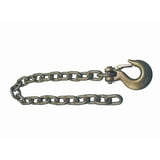 FULTON SAFETY CHAIN, GRADE 70, 3/8" X 36" w/ 3/8" CLEVIS HOOK # ...