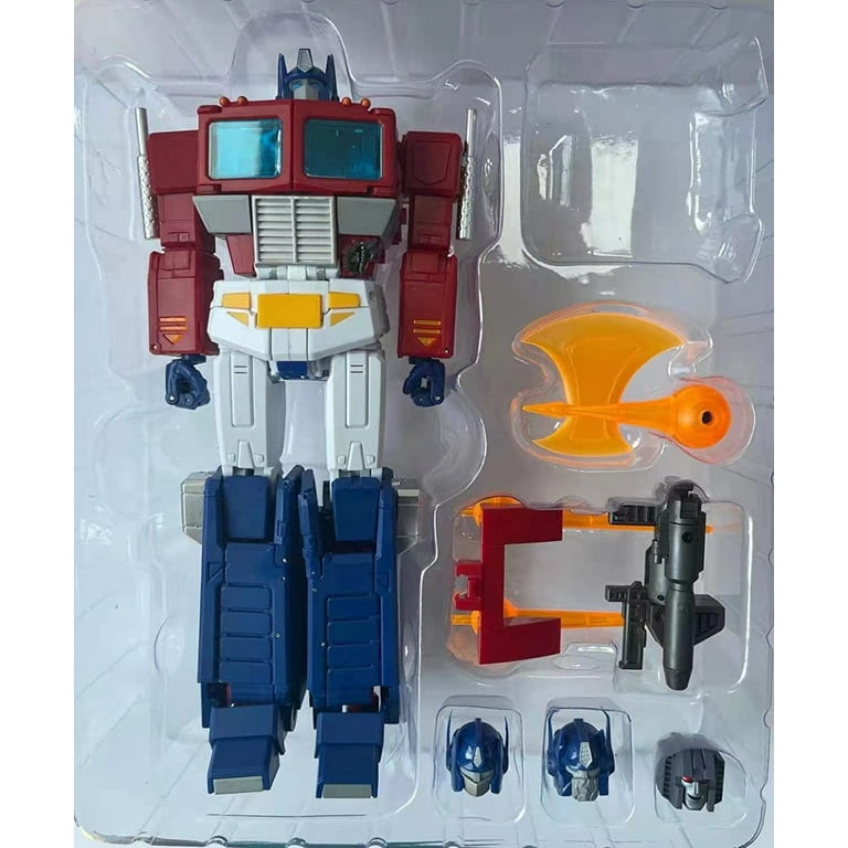 White Optimus Prime Toy