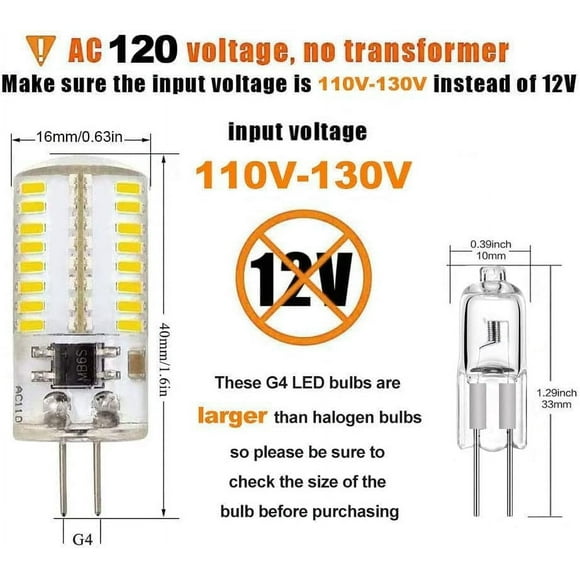 120V LED Light Bulbs