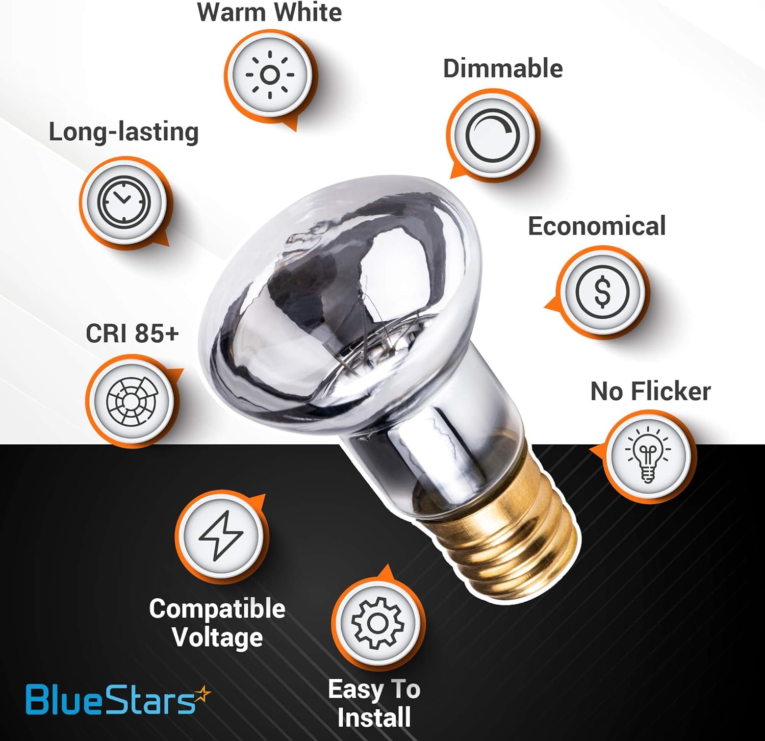 FUN-5 Packs R39 E17 25 Watt Reflector Replacement Bulbs for Lava Lamps ...