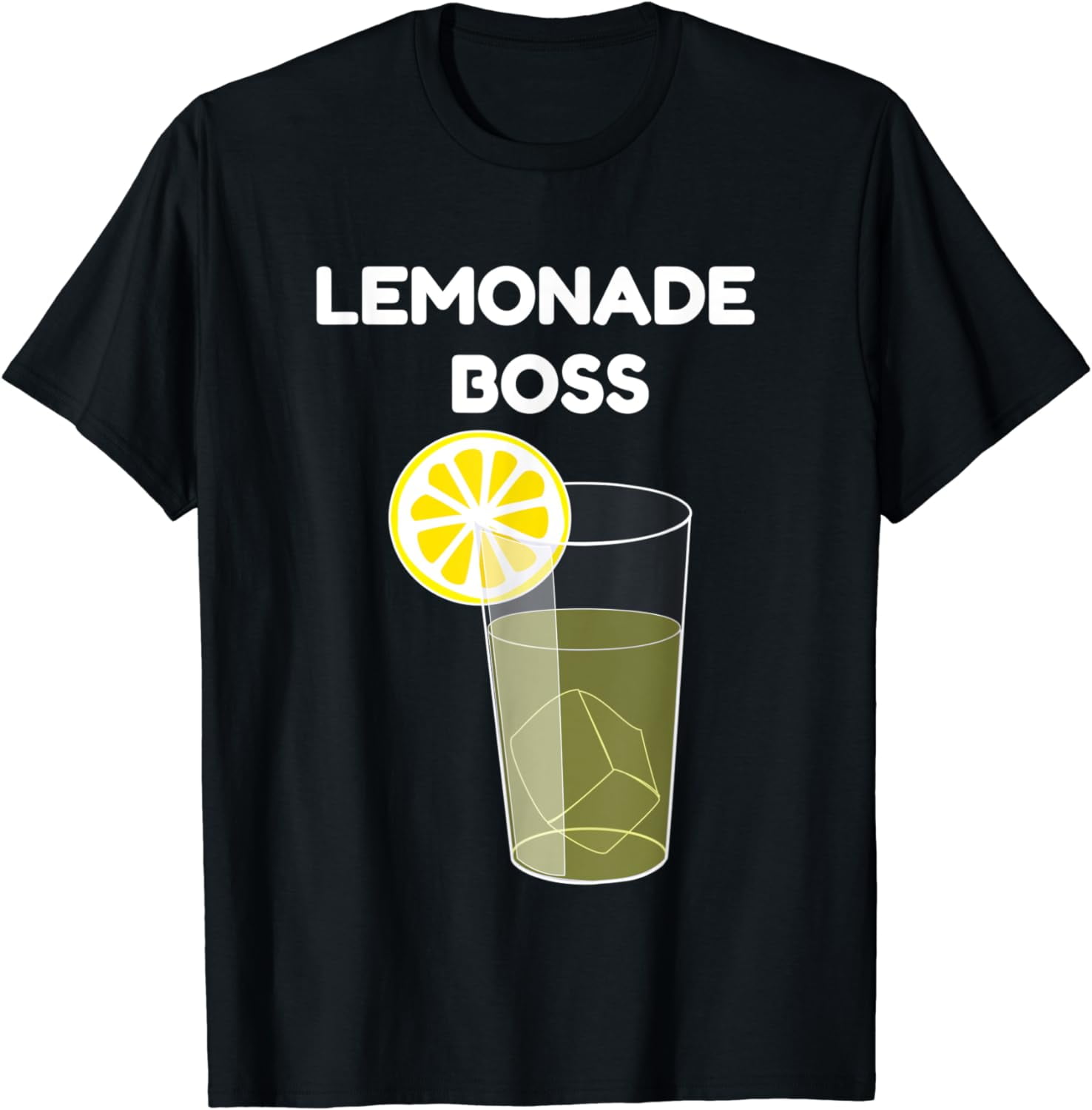 FUN CUTE LEMONADE STAND BOSS AND LEMONADE LOVER SUMMER GIFT T-Shirt ...