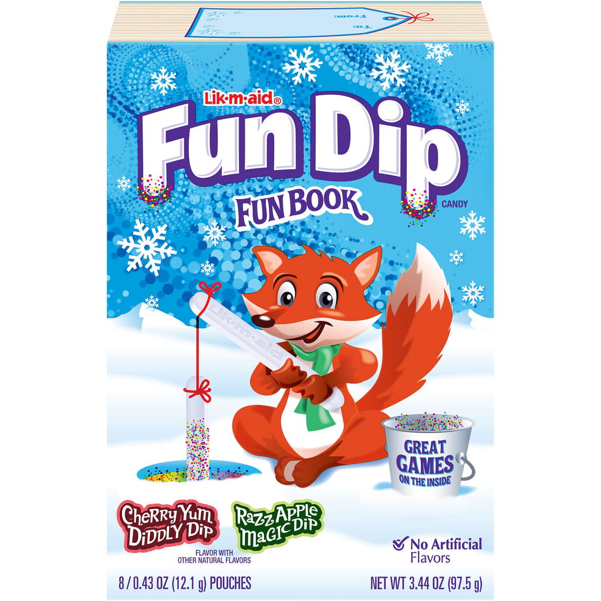 FUN DIP Holiday Fun Book 3.44 oz - Walmart.com