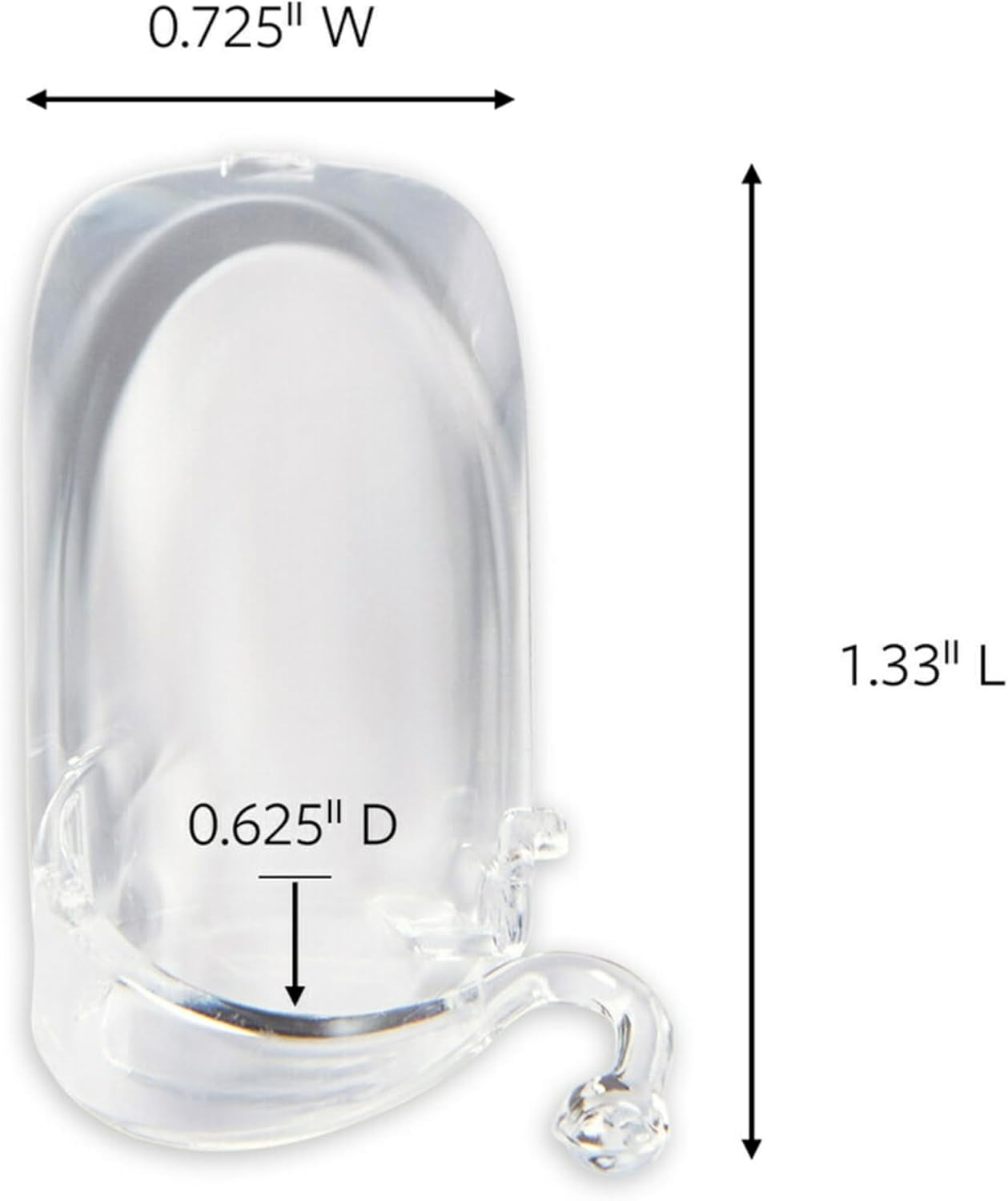 FUN-FUN-Outdoor Rope Light Clips, 12 Hooks and 16 Strips, Damage Free ...