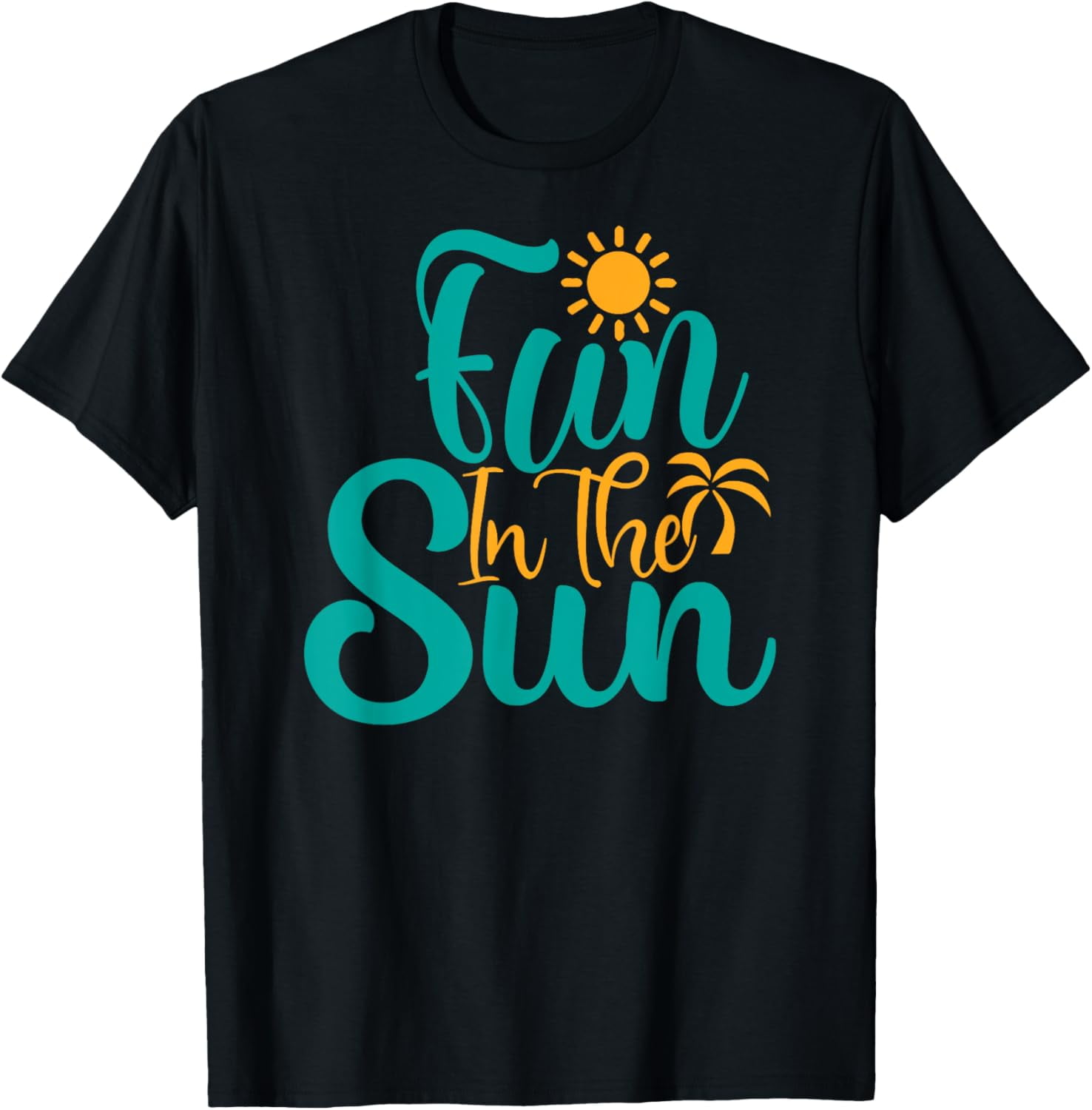 FUN IN THE SUN Family Summer Vacation T-Shirt100%cotton - Walmart.com