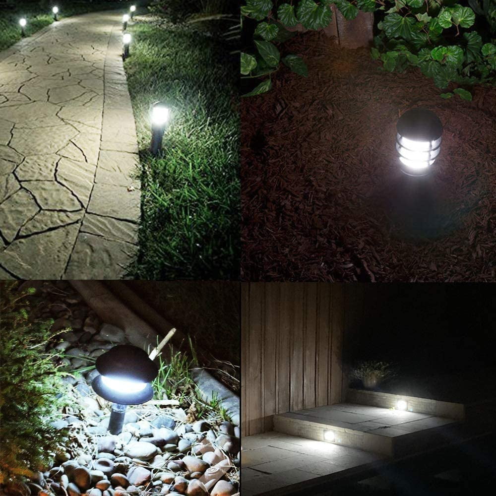 FUN-Landscape Bulbs T5 T10 Wedge Base LED Light 12VAC/DC 3Watt Warm ...
