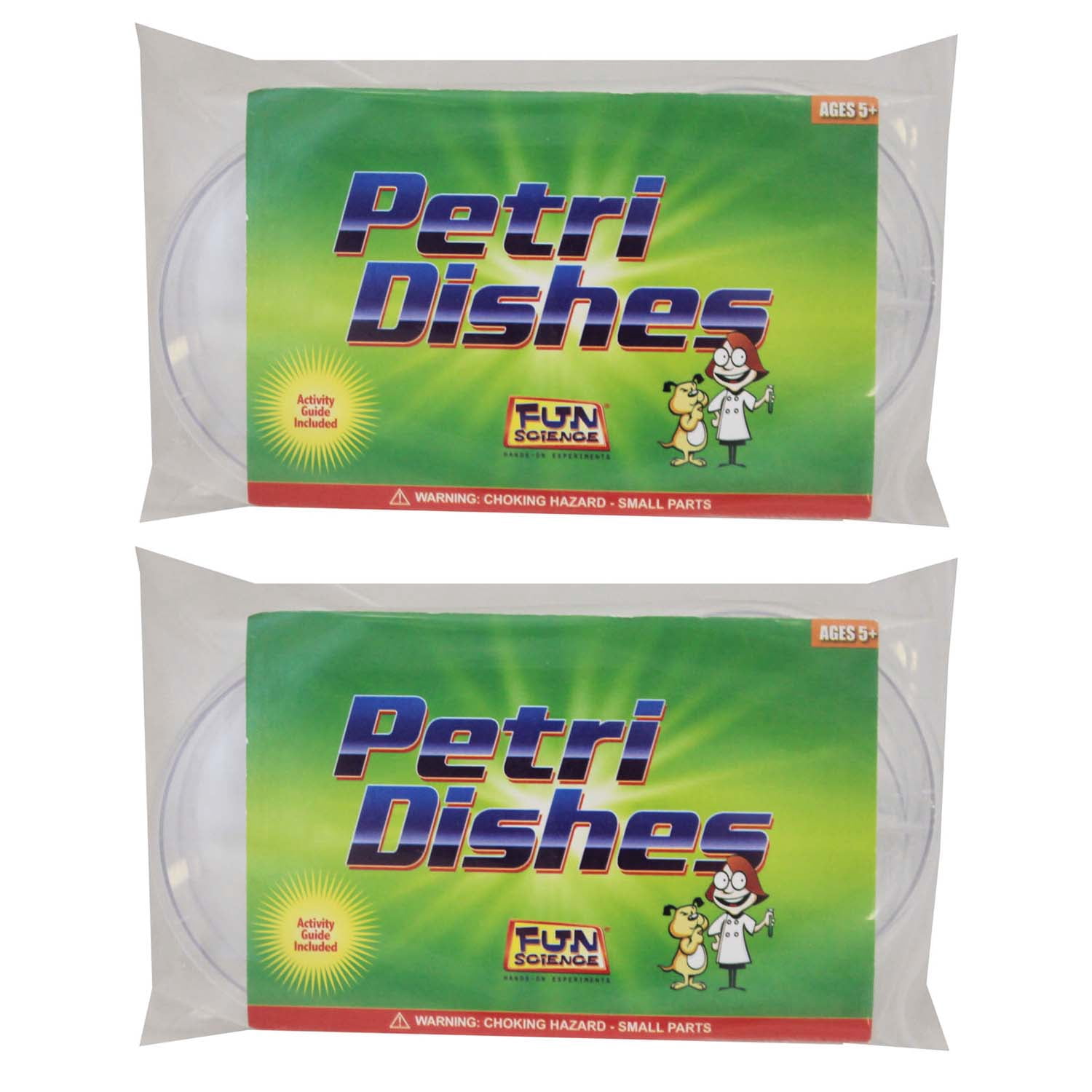 Fun Science Petri Dishes, Extra Deep, 4 Per Pack, 2 Packs - Walmart.com