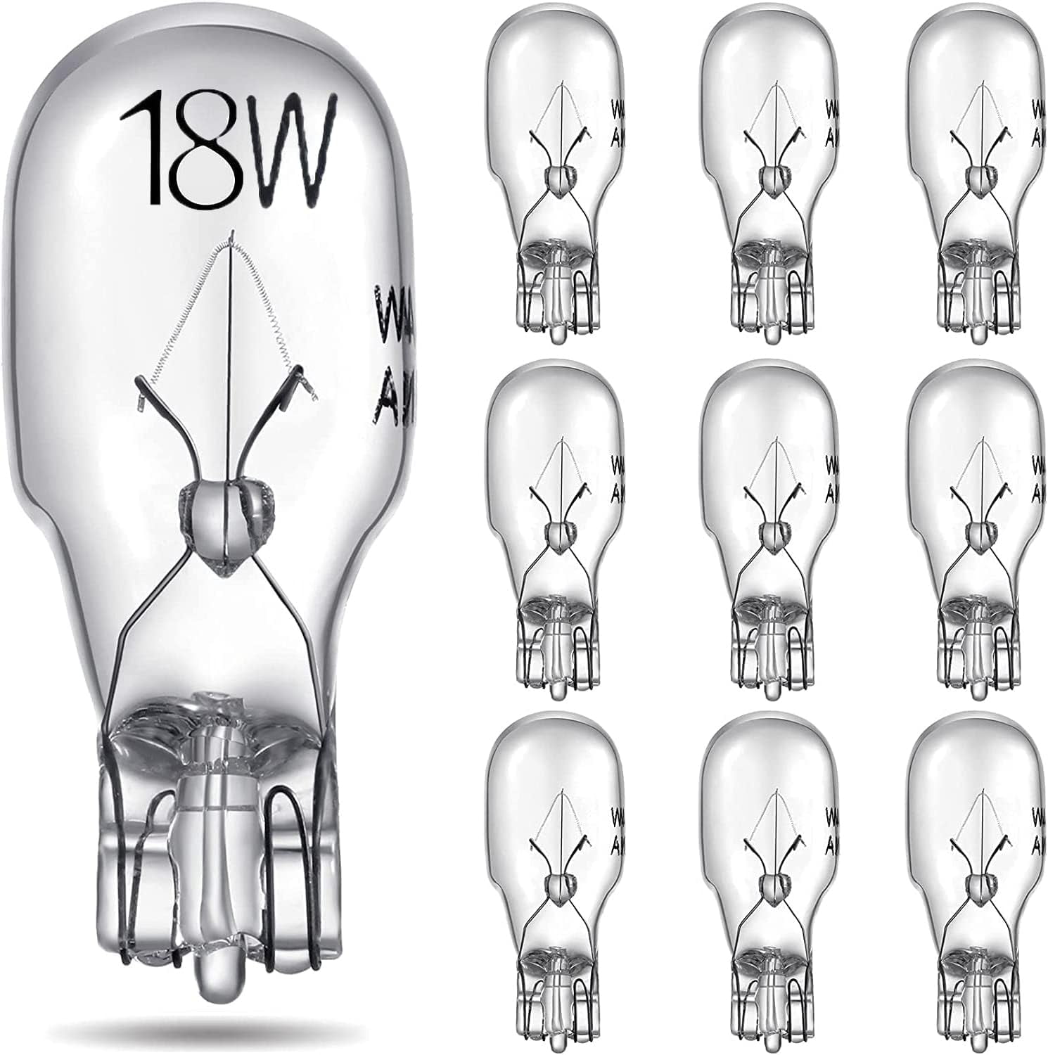 FUN-T5 12v 18wx Light Bulb - 12 Volt lv518 Wedge Base Incandescent ...