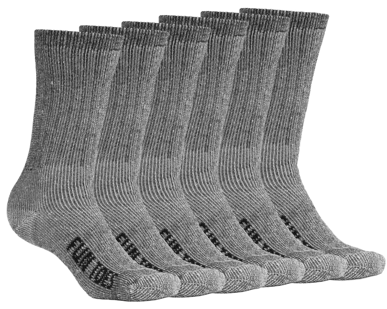 FUN TOES Men's Merino Wool Winter Work Socks - Lightweight, Warm for ...