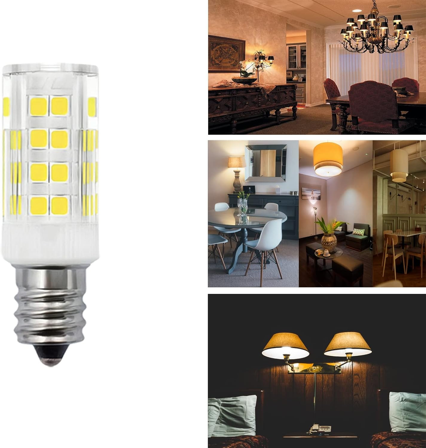 FUN-WE05X20431 Dryer Drum Light Bulb 4W 120v LED Bulb Replacement Part ...