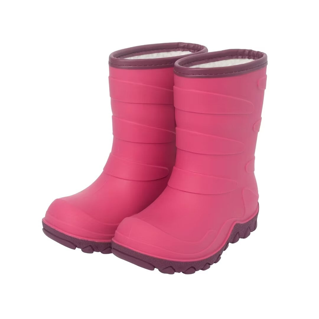 FUNCOO PLUS Waterproof Children's Winter Rain Boots, Insulated Warm ...