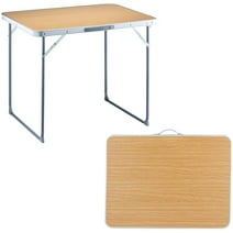 Zimtown 3 Feet Portable Folding Table Outdoor Picnic Camping Party ...