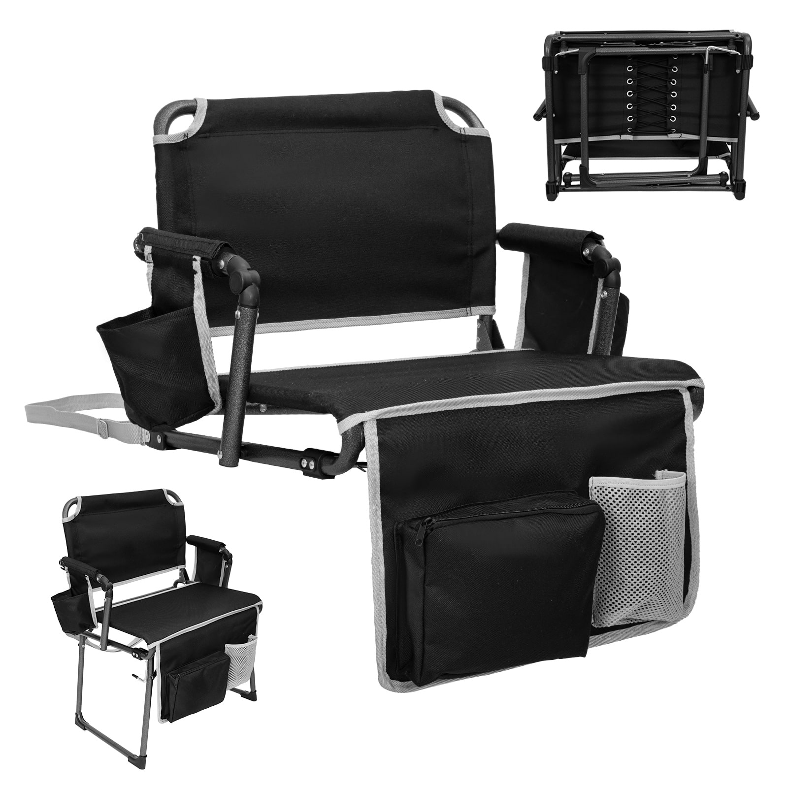 Stadium Chairs for Bleachers with Back Support by Outdoor Leisure ...