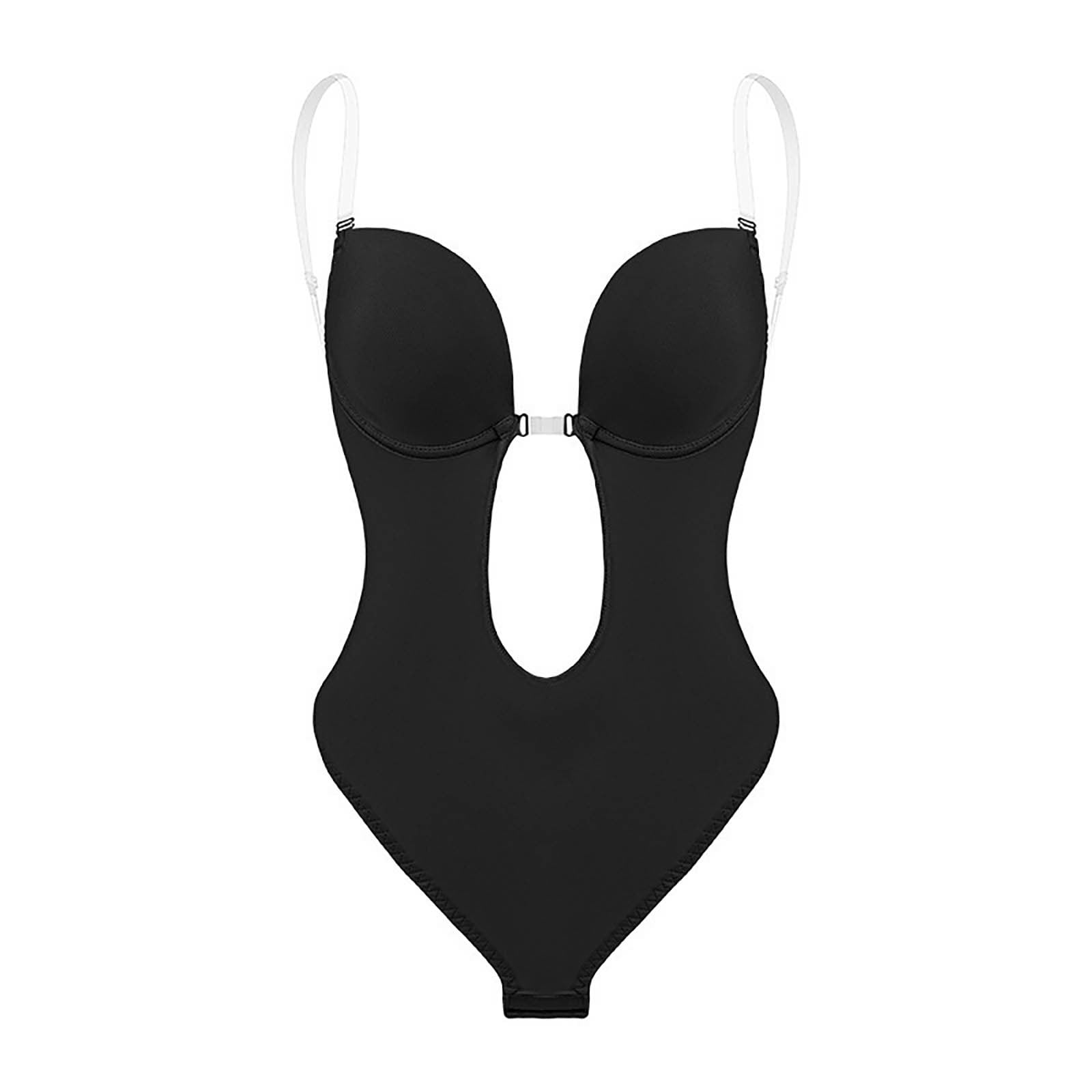 FUNDUFI Shapewear Bodysuit For Women Strapless Tummy Control Body Suit ...