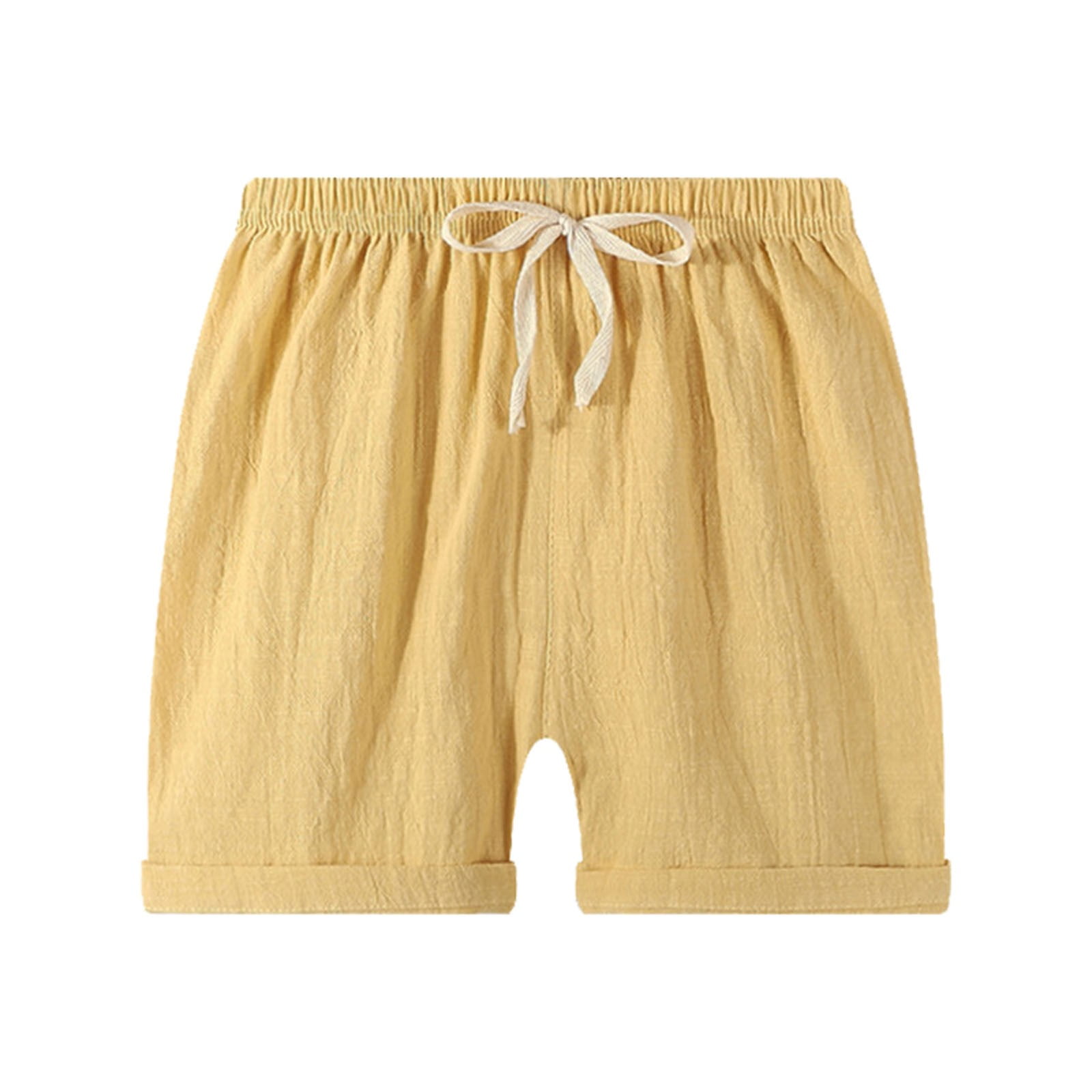 FUNDUFI Toddler Boys Shorts Solid Color Summer Sports Shorts Stretchy ...