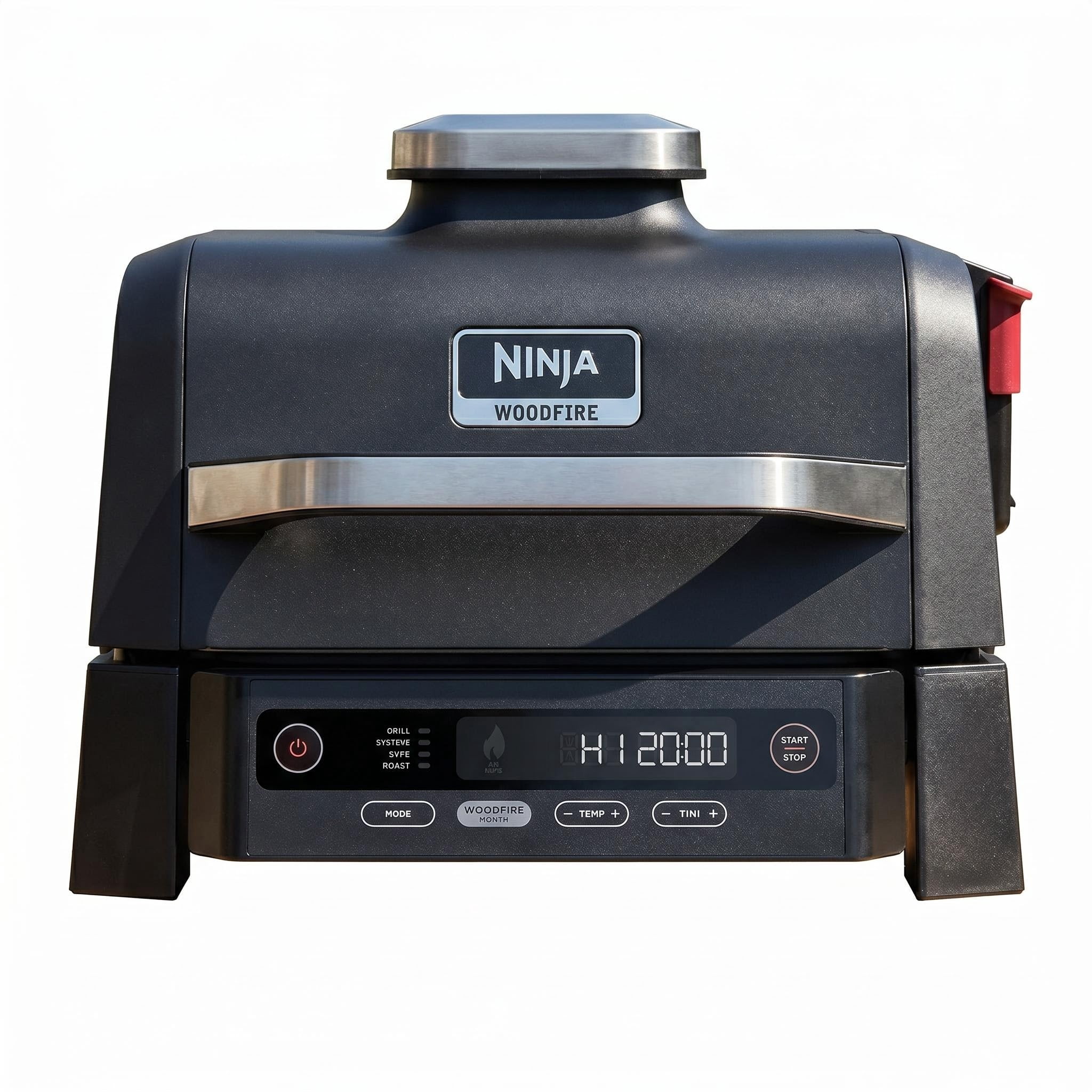 FUNGQI Electric Woodfire Grill & BBQ Smoker, 1760W Power, Ninja ...