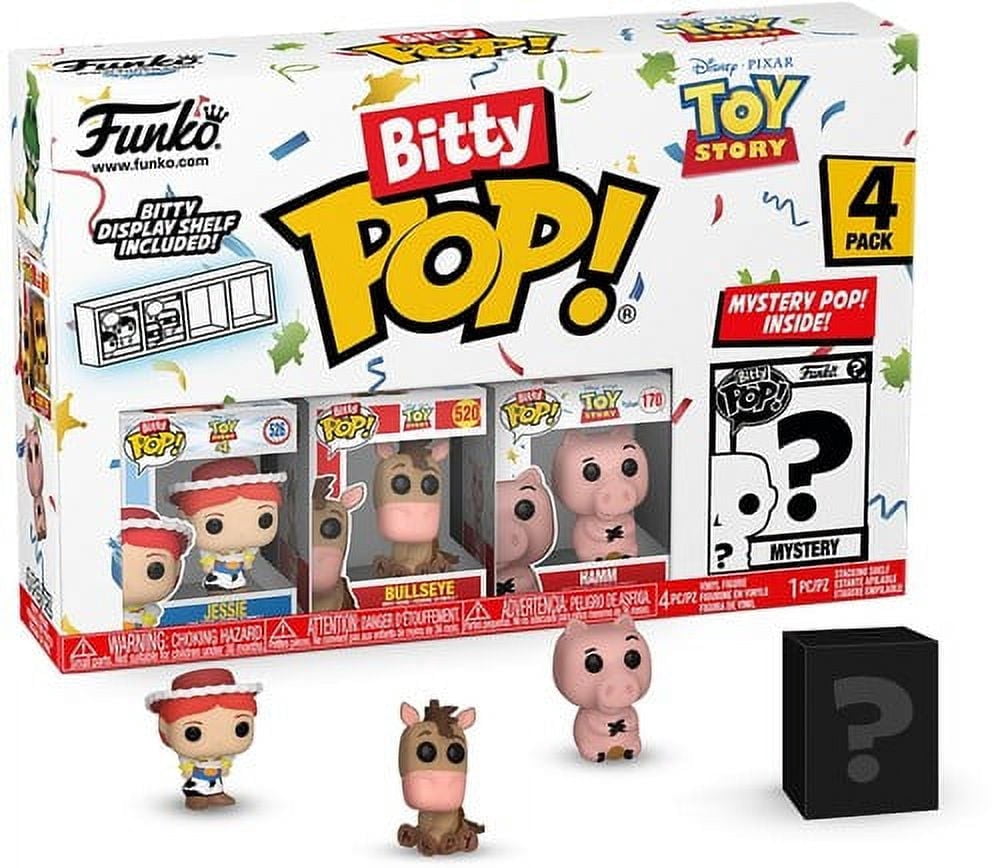 FUNKO BITTY POP!: Toy Story- Jessie 4PK - Walmart.com