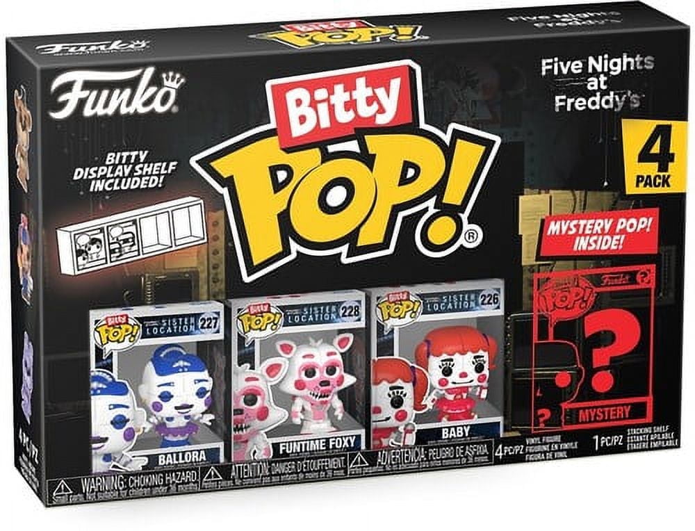 FUNKO Bitty POP!: Five Nights at Freddy's - Ballora 4-Pack (FNAF ...