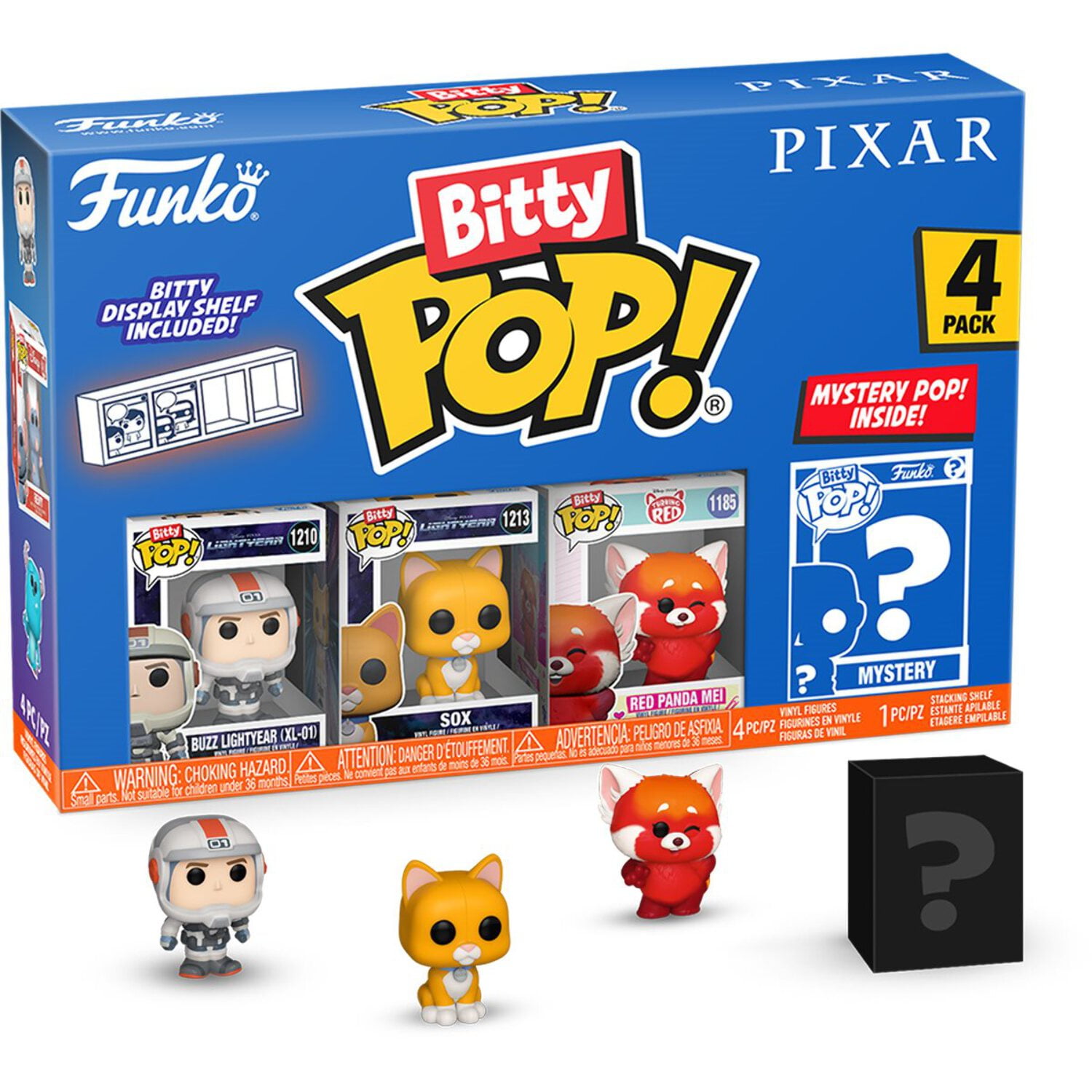 Bitty POP: Pixar- Lightyear 4PK - Walmart.com