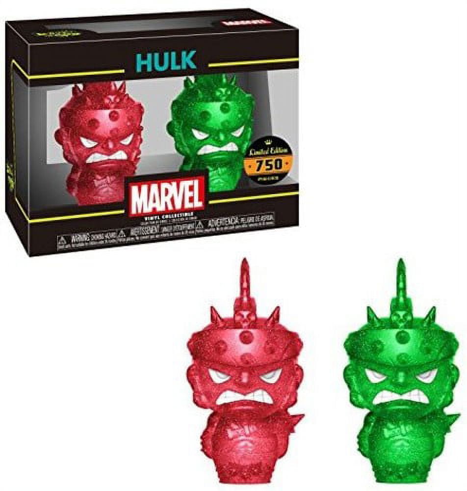 FUNKO HIKARI XS: Marvel - Hulk 2PK (Red & Green) - Walmart.com