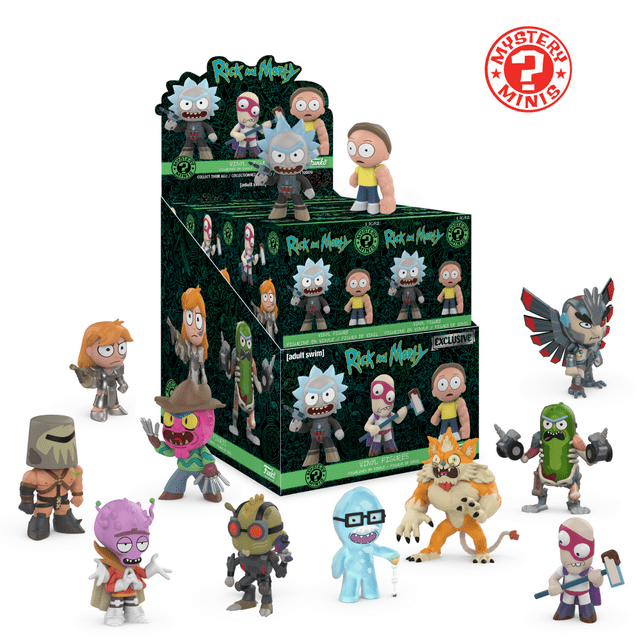 FUNKO MYSTERY MINI: Rick & Morty - Walmart.com