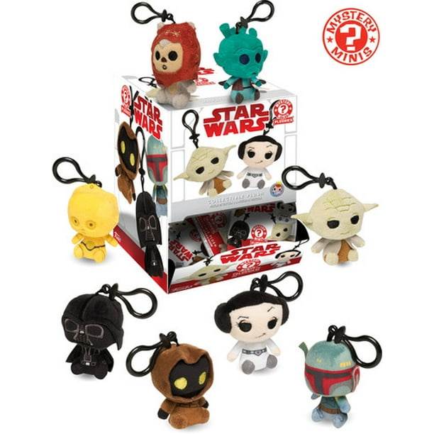 FUNKO MYSTERY MINIS KEYCHAIN PLUSH: Star Wars Classics (Blindbox ...