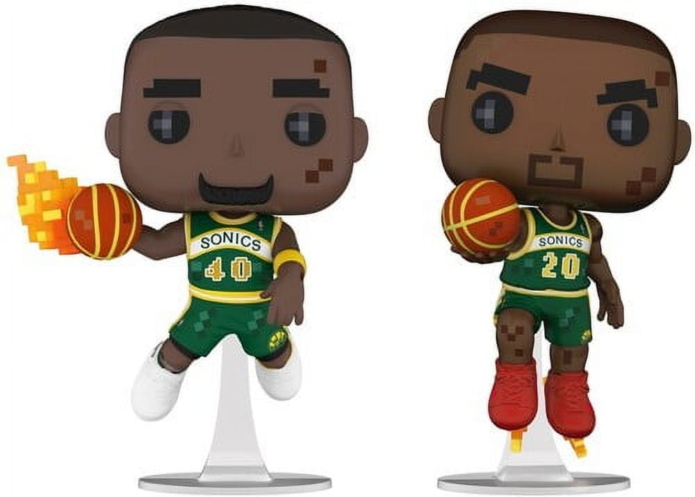 FUNKO POP! 8-BIT: NBA JAM - Seattle Sonics 2PK, Funko, Gifts - Walmart.com