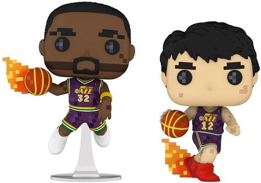 FUNKO POP! 8-BIT: NBA JAM - Utah Jazz 2PK, Funko, Gifts - Walmart.com