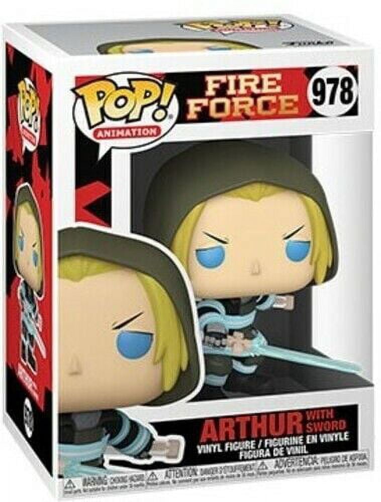 FUNKO POP! ANIMATION: Fire Force - Arthur w/Sword [New Toy] - Walmart.com