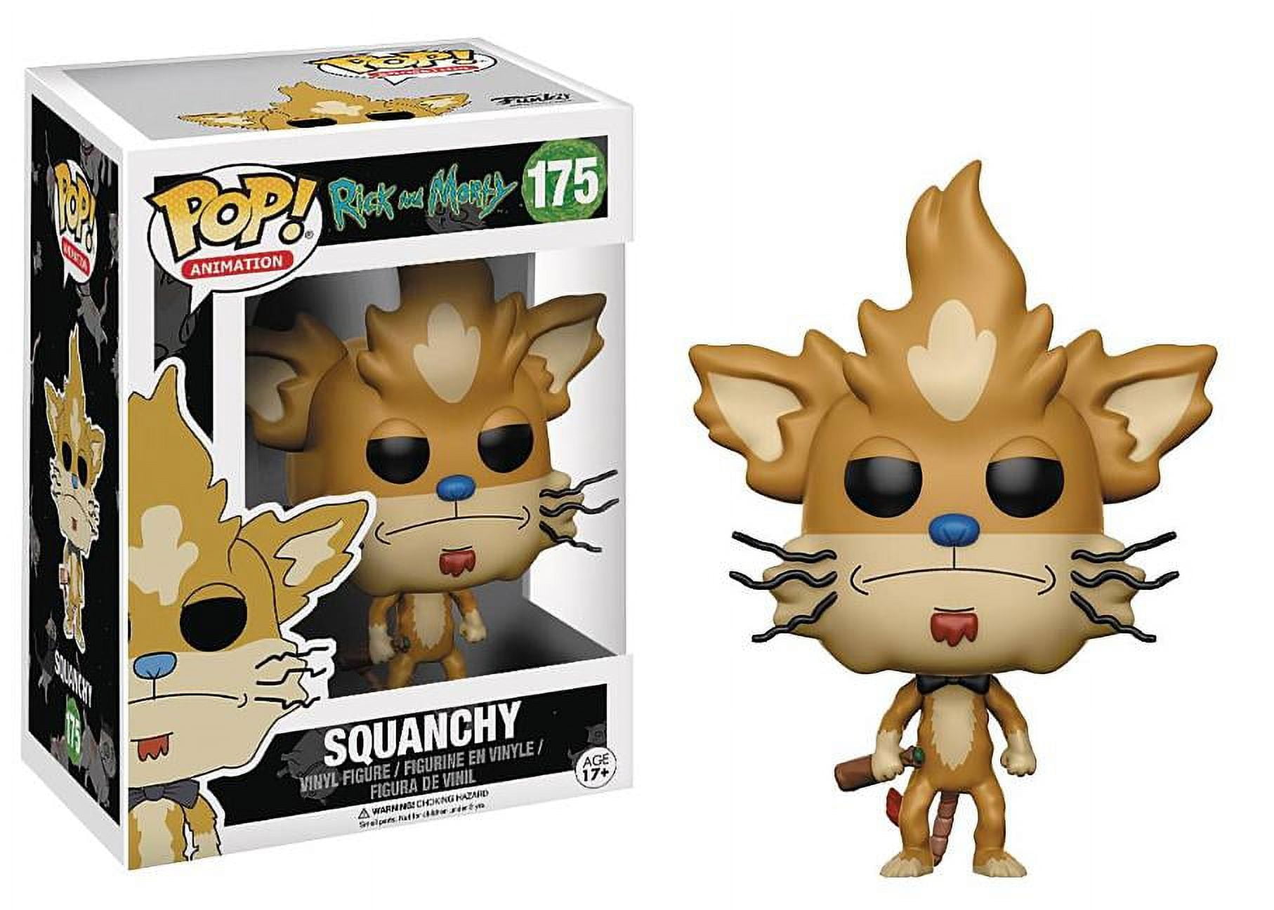 FUNKO POP! ANIMATION: RICK & MORTY - SQUANCHY - Walmart.com