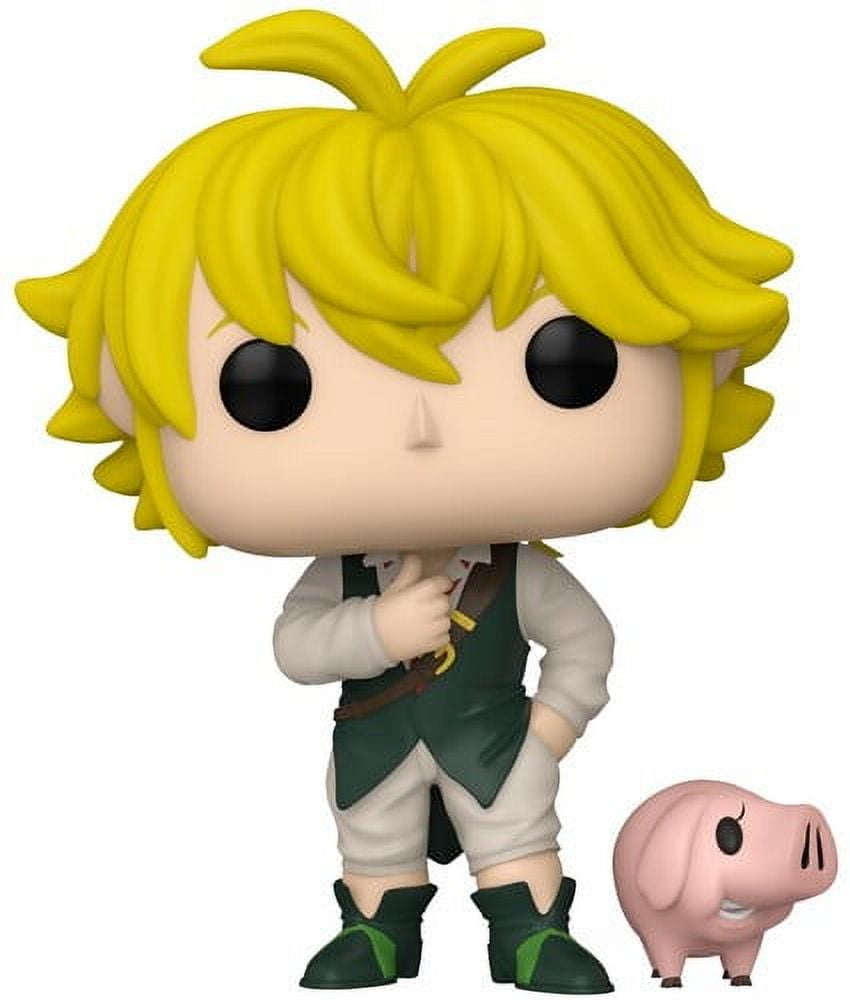 Funko POP! & Buddy Anime Seven Deadly Sins Meliodas with Hawk Vinyl ...