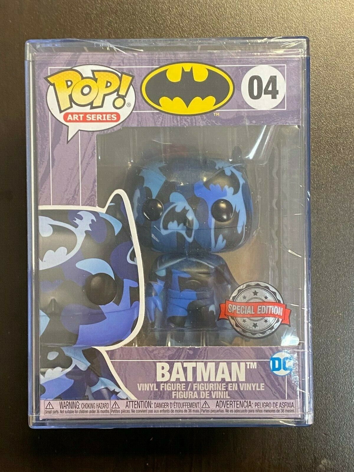 FUNKO POP DC BATMAN 04 ARTIST SERIES BLUE BLACK SPECIAL EDITION - IN ...