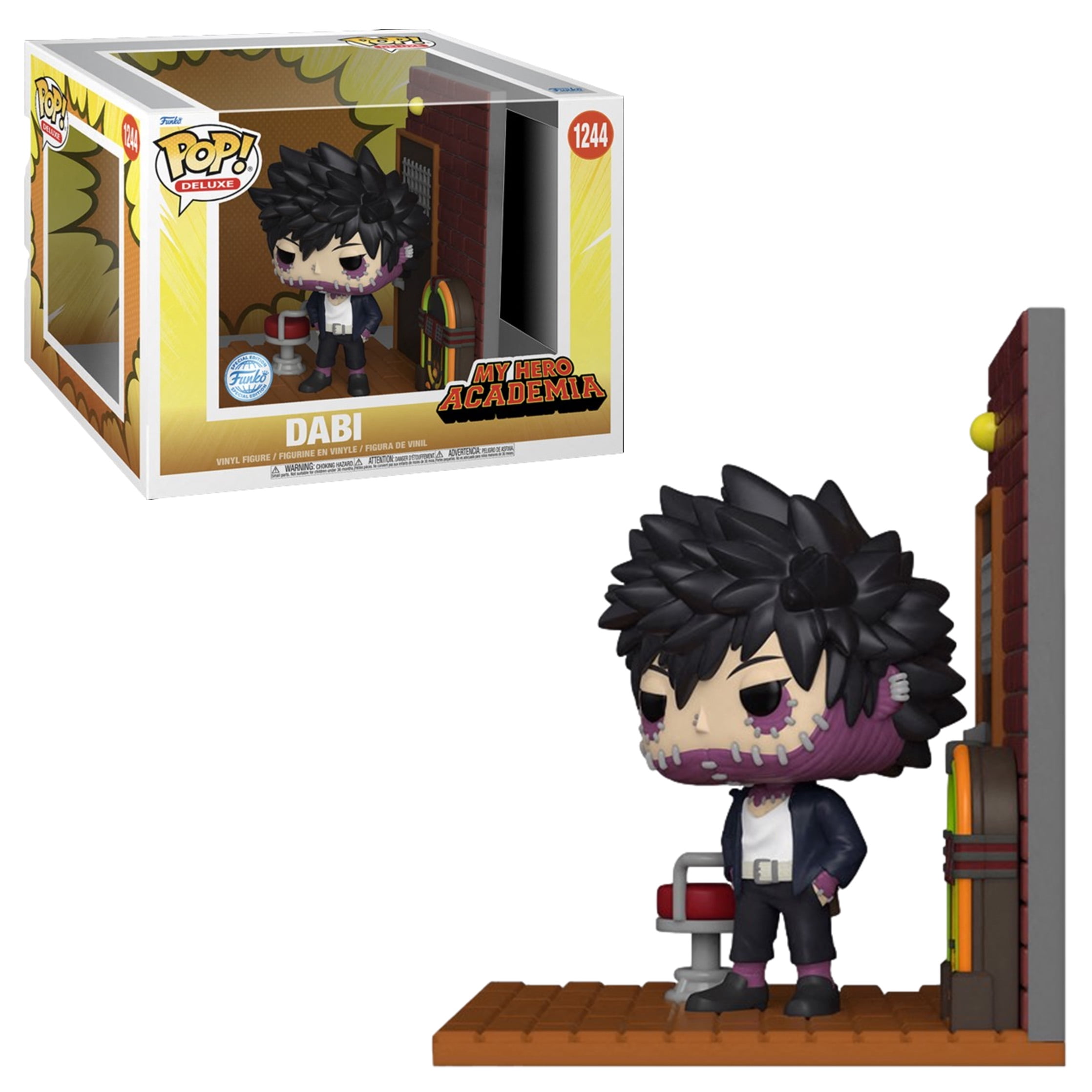 Funko POP! Animation My Hero Academia Dabi Hideout Deluxe Specialty ...