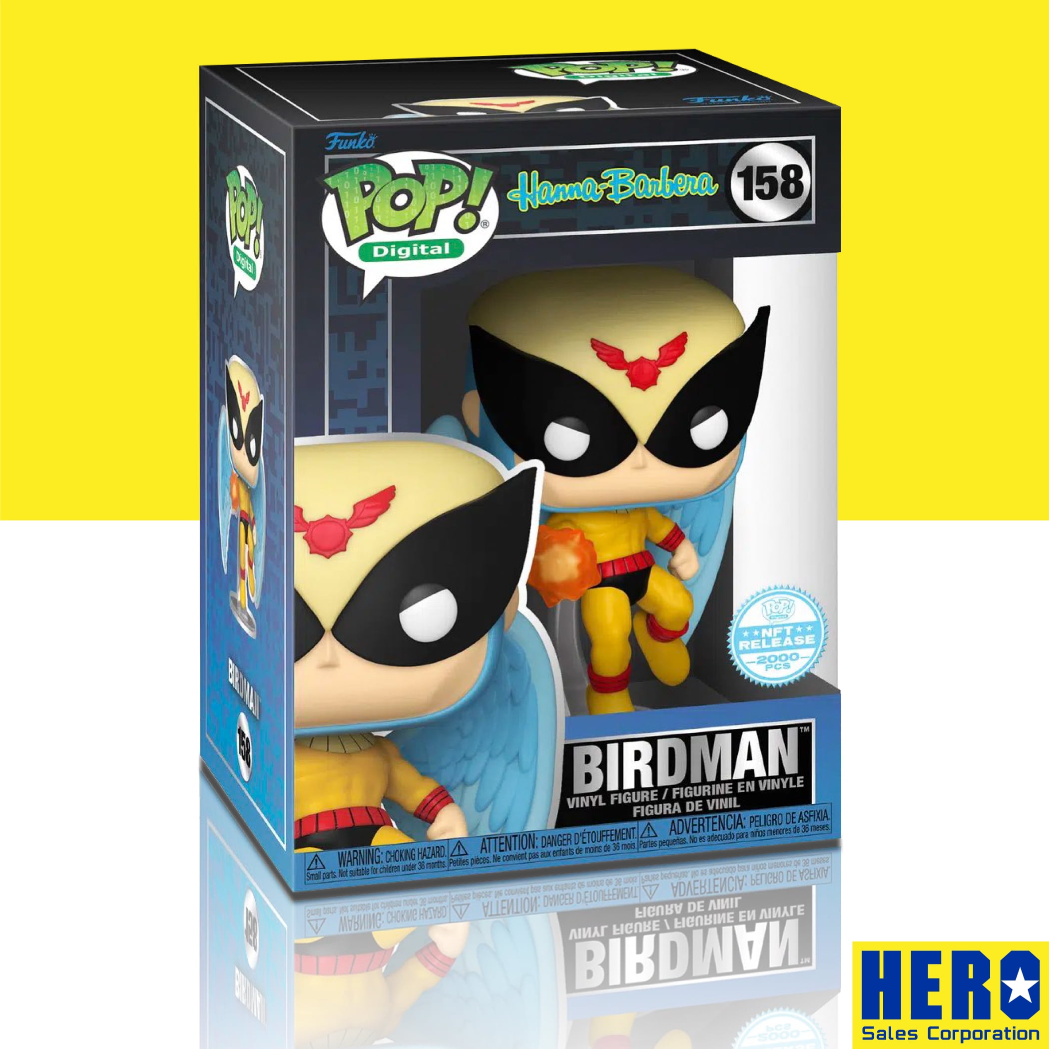 FUNKO POP DIGITAL BIRDMAN #158 LIMITED RELEASE 2000 PIECES ONLY - Walmart.com