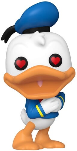 FUNKO POP! DISNEY: Donald Duck 90th - Donald Duck- Heart Eyes, Funko ...
