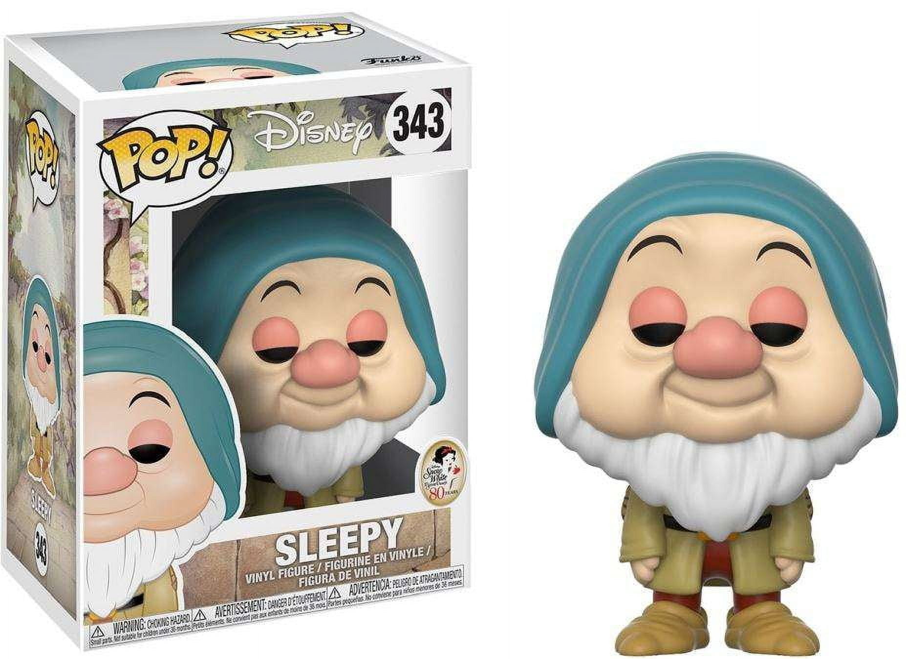 Funko, Funko Pop! Disney Snow White Sleepy, stands 3 3/4 inches tall ...