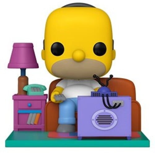 FUNKO POP! Deluxe Animation: Simpsons - Homer, Watching TV, Funko ...