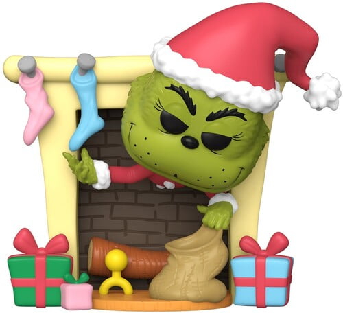 FUNKO POP! Deluxe: How the Grinch Stole Christmas - Grinch with Bag ...