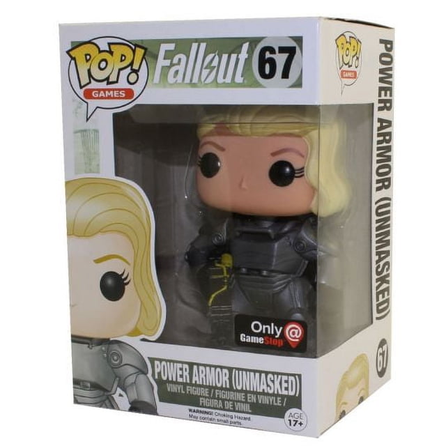 FUNKO POP! GAMES FALLOUT #67 POWER ARMOR (UNMASKED) - Walmart Business ...