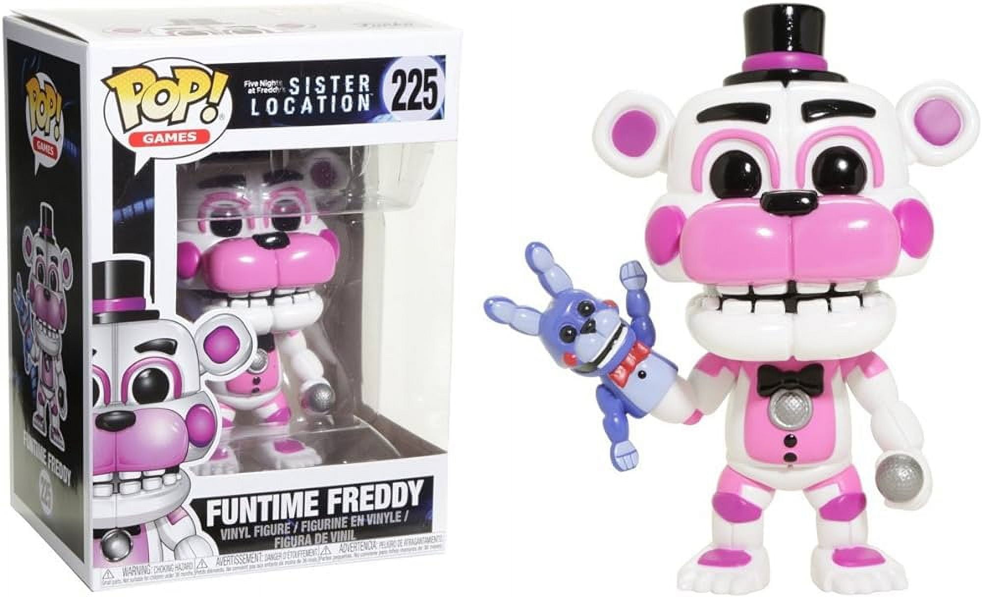 FUNKO POP! GAMES FIVE NIGHTS SISTER LOCATION - FUNTIME FREDDY #225 ...