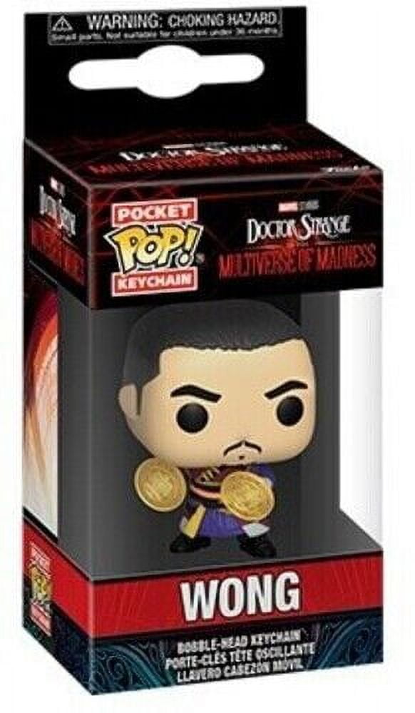 FUNKO POP! KEYCHAIN: Dr. Strange in the Multiverse of Madness- Wong ...