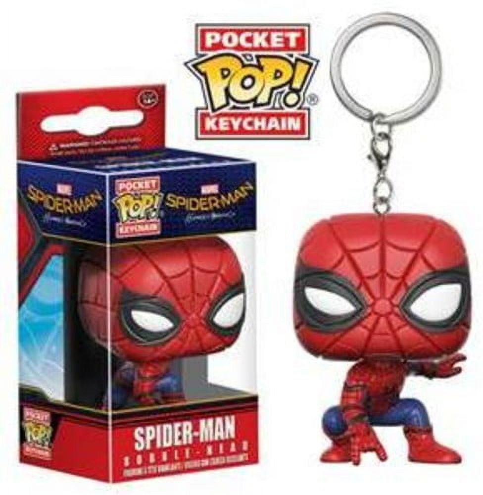 FUNKO POP! KEYCHAIN: SPIDER-MAN - SPIDER-MAN FUNKO POP! KEYCHAIN ...