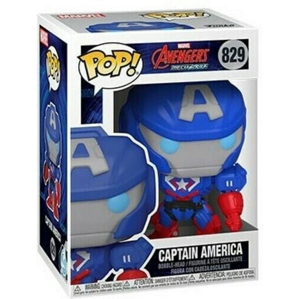 FUNKO POP! MARVEL: Marvel Mech- Cap. America [New Toy] - Walmart ...