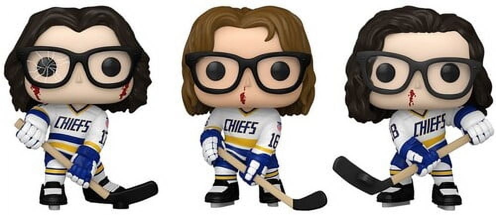 FUNKO POP! MOVIES: Slap Shot - The Hansons, 3-Pack, Funko, Gifts ...