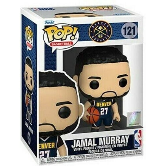 FUNKO POP! NBA: Nuggets- Jamal Murray Dark Blue Jersey Vinyl Toy ...
