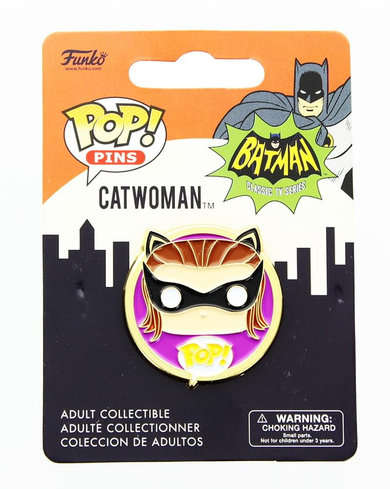 FUNKO POP! PINS: DC UNIVERSE - 1966 CATWOMAN - Walmart.com