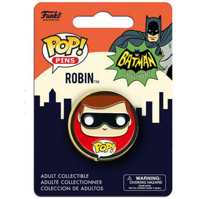 FUNKO POP! PINS: DC UNIVERSE - 1966 ROBIN - Walmart.com