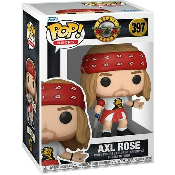 FUNKO POP! Rocks: Guns N' Roses S2 - Axel Rose (1992) (Styles May Vary ...