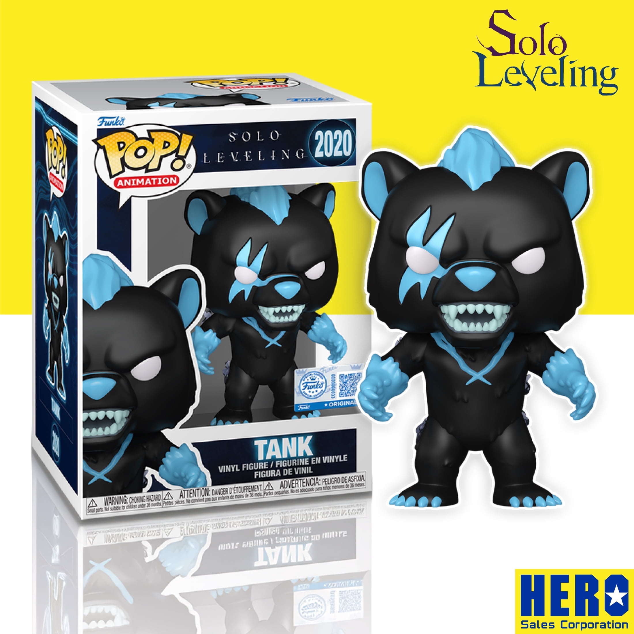 FUNKO POP SOLO LEVELING TANK #2020 COMMON EXCELLENT CONDITION - Walmart.com