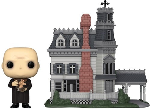 FUNKO POP! Town: Addams Family Classic - Addams Home w/ Uncle Fester ...