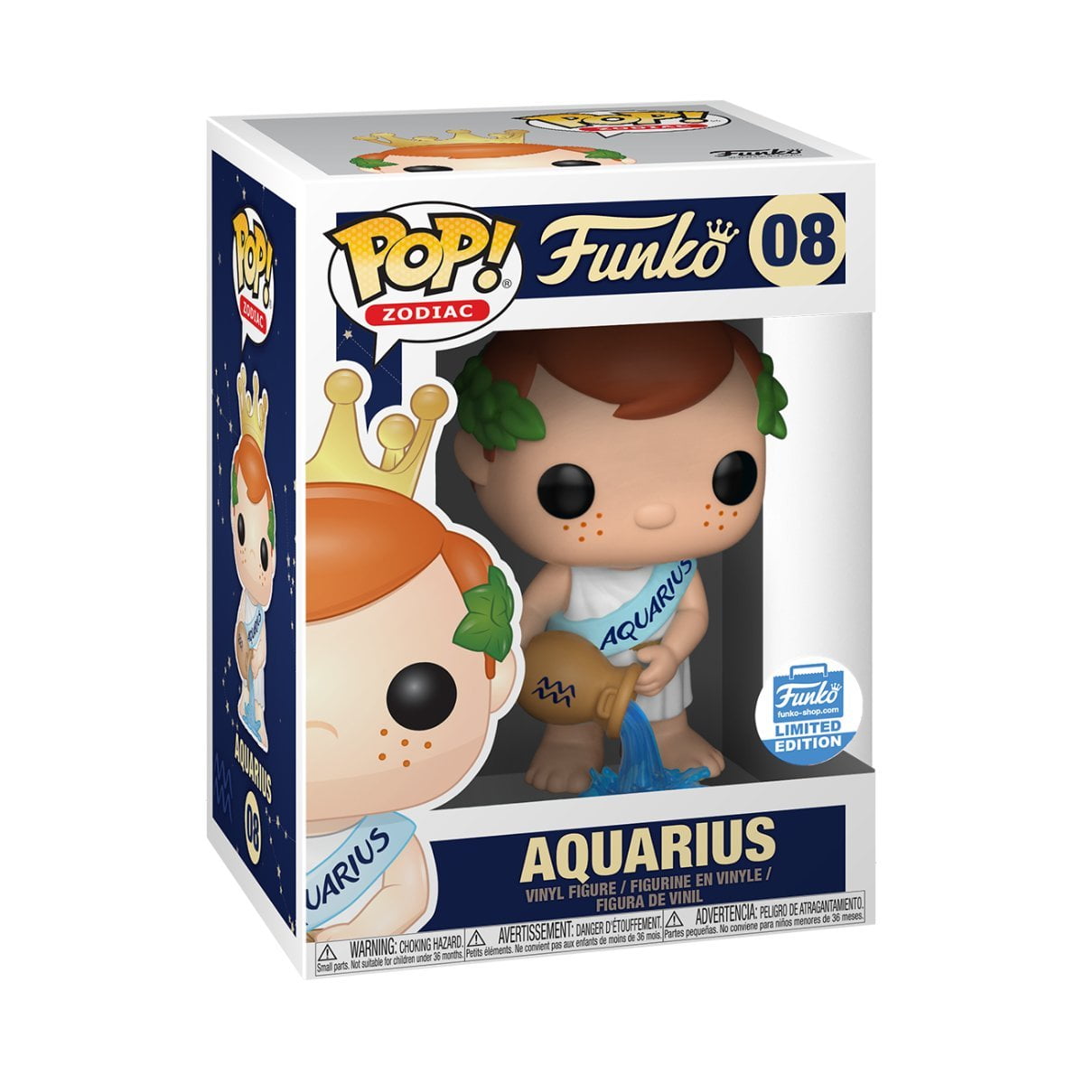 FUNKO POP1 POP! Zodiac Aquarius Freddy Funko Limited Edition #8 ...